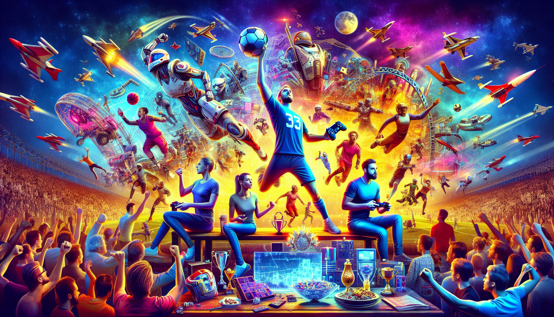 All Star en 2025 : tout sur les compétitions sportives, les jeux vidéo ...