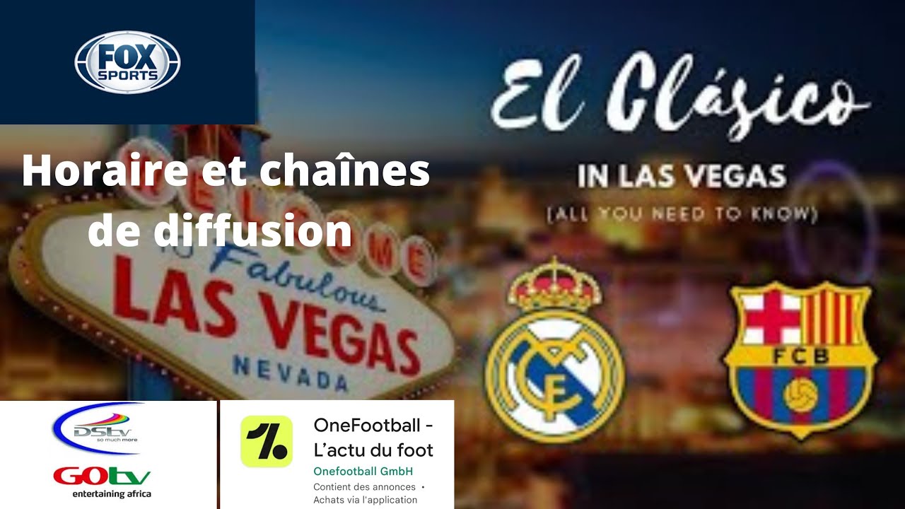 Où Voir Barcelone vs Real Madrid : La Meilleure Chaîne de Diffusion En ...